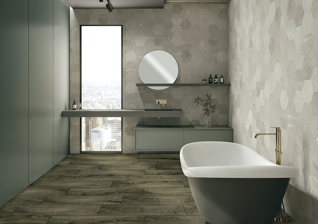 Купить плитку коллекции Oset Calacattas Pulpis в Москве по низким ценам в каталоге GresLux