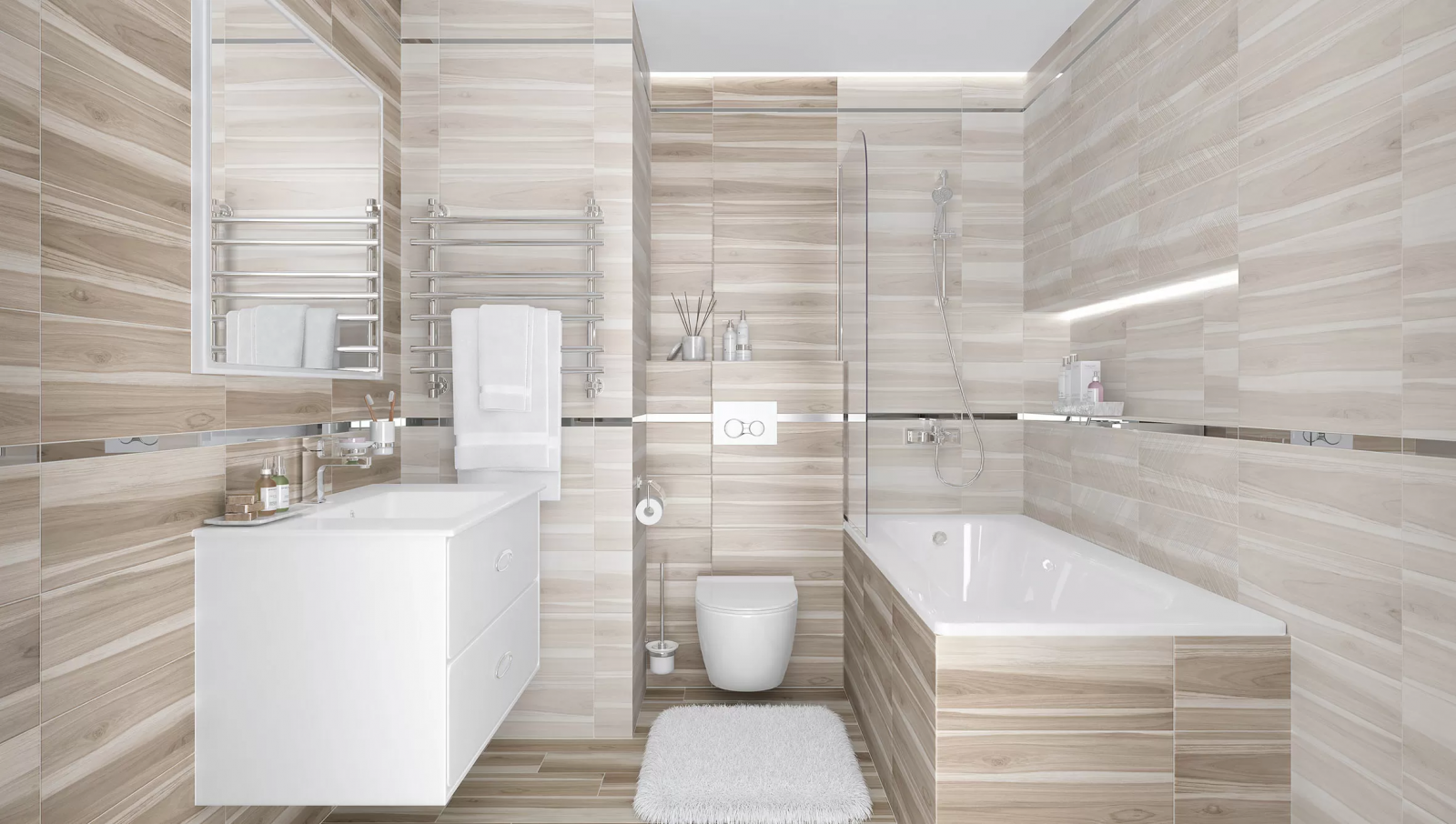 Купить плитку-декор Laparet Ulivo Fresca Серый 20x50 в Москве по низким ценам в каталоге GresLux